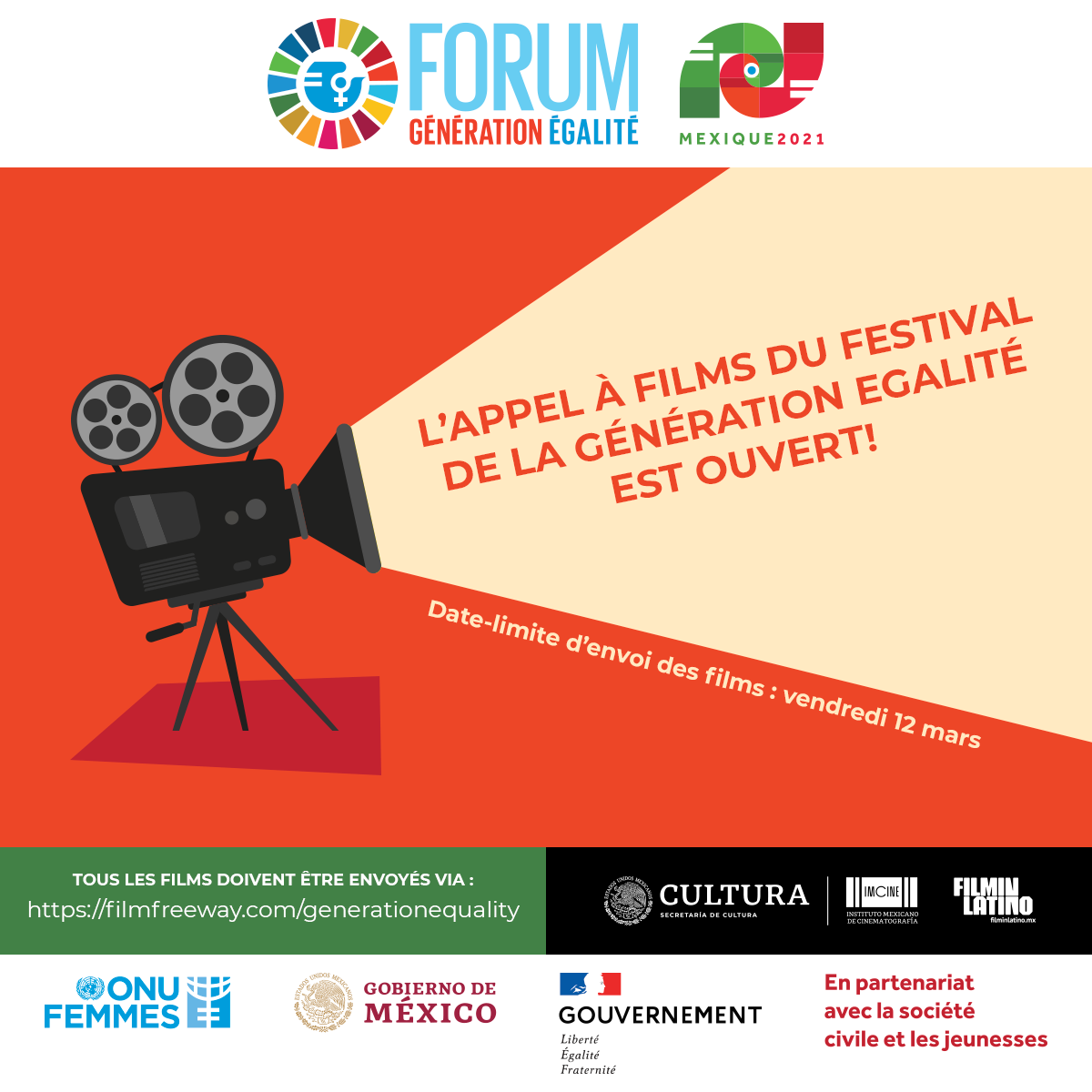 LE FESTIVAL DU FILM DE LA GÉNÉRATION ÉGALITÉ EST OUVERT AUX SOUMISSIONS ...