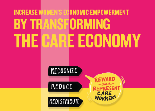 Increase Women's Economic Empowerment by Transforming the Care Economy ...